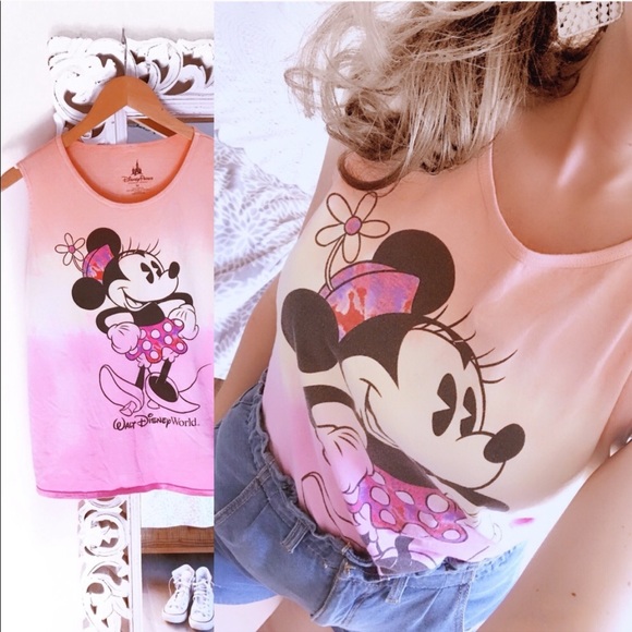 Disney | Tops | Minnie Mouse Muscle T | Poshmark